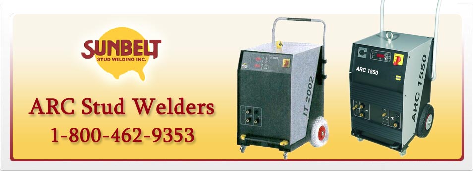 Arc Stud Welder and Welding | Sunbelt Stud Welding